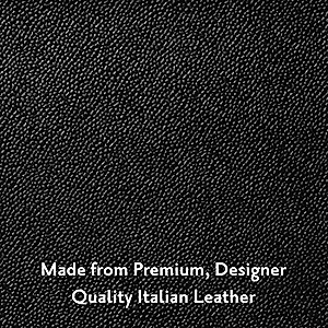 Courant Premium Leather AirPods Case Cover, Compatible with Apple AirPods 1 & 2, Visible Front LED Light, Anti-Scratch, Shock Resistant, Supports Wireless Charging