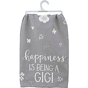Primitives by Kathy Decorative Kitchen Towel - Happiness is Being A Gigi