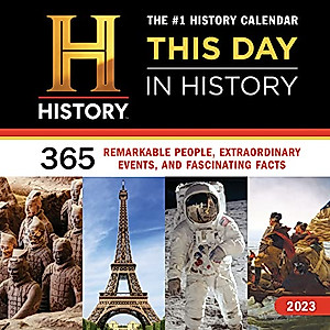 2023 History Channel This Day in History Wall Calendar: 365 Remarkable People, Extraordinary Events and Fascinating Facts (Hanging Monthly Photography Calendar & Gift)