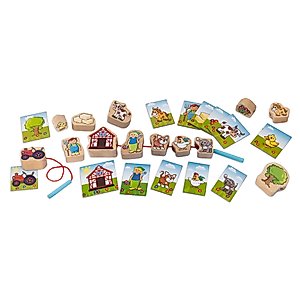 Eichhorn 100005200 Threading Game Multi-Coloured
