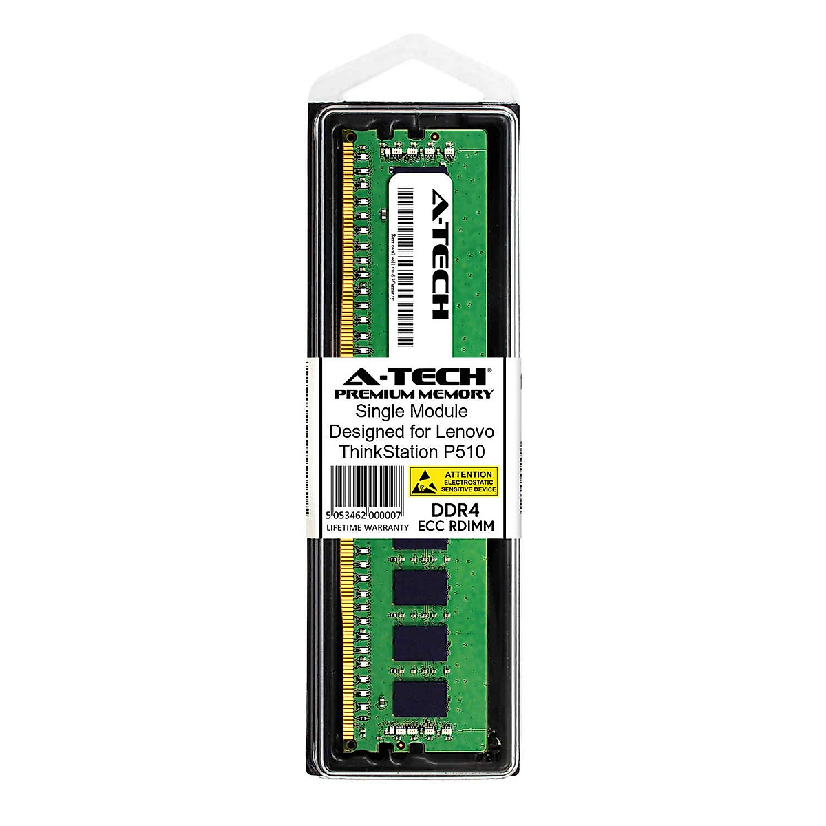 A-Tech 16GB Module for Lenovo ThinkStation P510 - DDR4 PC4-23400 2933Mhz ECC Registered RDIMM 2Rx8 - Server Specific Memory Ram (AT350939SRV-X1R8)