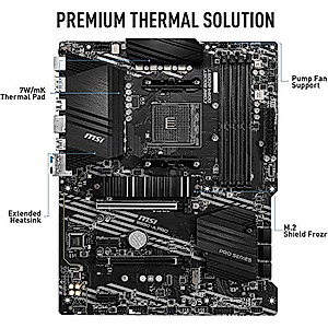 INLAND Micro Center AMD Ryzen 5 5600X Desktop Processor 6-core 12-Thread Up to 4.6GHz Unlocked with MSI B550-A PRO AM4 DDR4 ATX Motherboard PCIe 4.0 M.2 USB 3.2 Gen 2