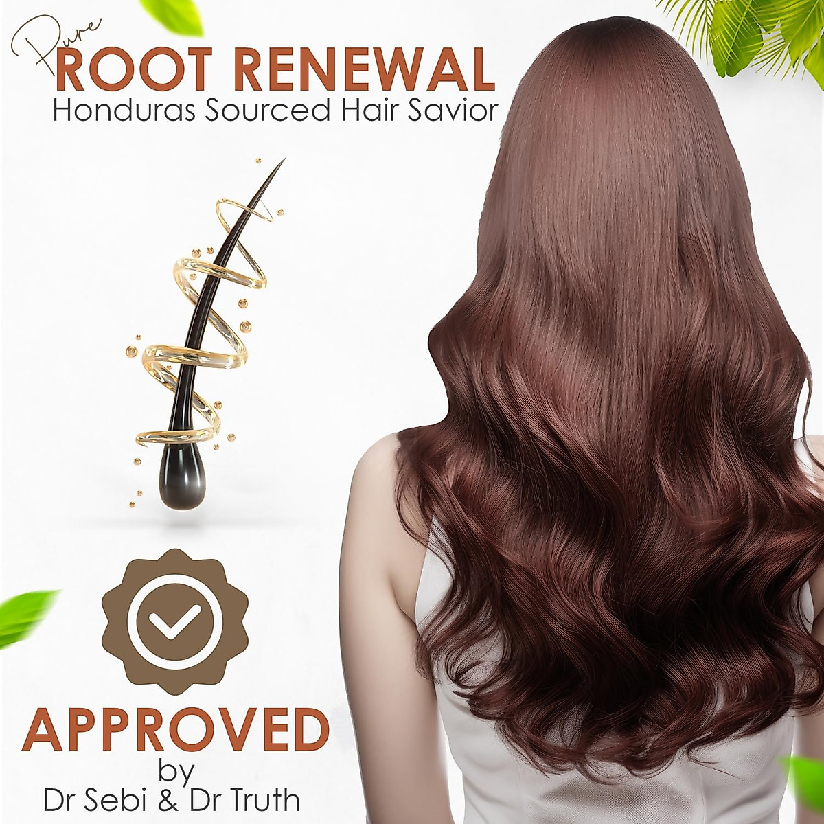 Dr Truth Batana Oil for Hair Growth - 100% Raw Organic, Hair Loss Treatment | Enhances Hair Thickness, Increase Volume, Restored Damaged Scalp, Prevents Hair Loss, Frizz, Split Ends 3.4 oz