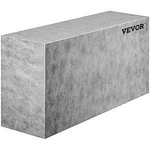 VEVOR Ready to Tile Shower Seat, 38.2" x 11.4" x 20" corner shower bench, Factory Waterproof & 100% Leak Proof Tileable Shower Corner Seat, 440lbs Load-Bearing Rectangular Board Shower Bench, Grey