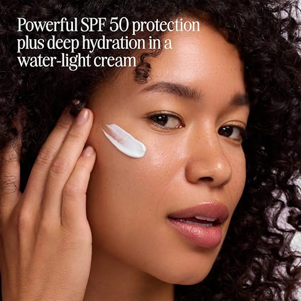 COOLA Organic Refreshing Water Cream Face Moisturizer with SPF 50, Dermatologist Tested Face Sunscreen with Plant-Derived BlueScreen Digital De-Stress Technology, 1.5 Fl Oz