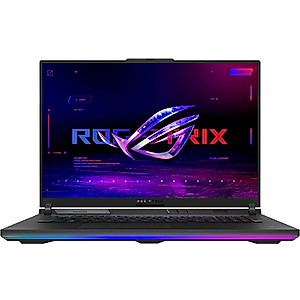 ASUS ROG Strix SCAR 18.4" 240Hz WQXGA Gaming Laptop (Intel i9-13980HX 24-Core, GeForce RTX 4090 16GB, 32GB DDR5, 4TB PCIe SSD, RGB Backlit KYB, Thunderbolt 4, WiFi 6, Win11Pro)