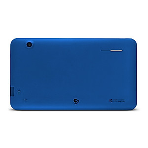Ematic 7" HD 16GB Quad-Core Tablet with Android 5.1, Lollipop, Bluetooth, Dual Camera, (Blue)