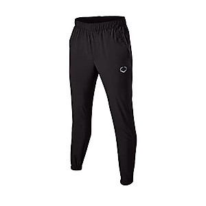 EvoShield Men's Standard Woven Jogger, Black, Large