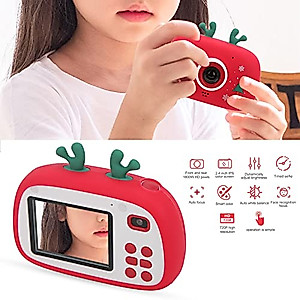 CHICIRIS Kids Toy, Push Type Design Kids Digital Camera Small Portable for Indoor for Outdoor