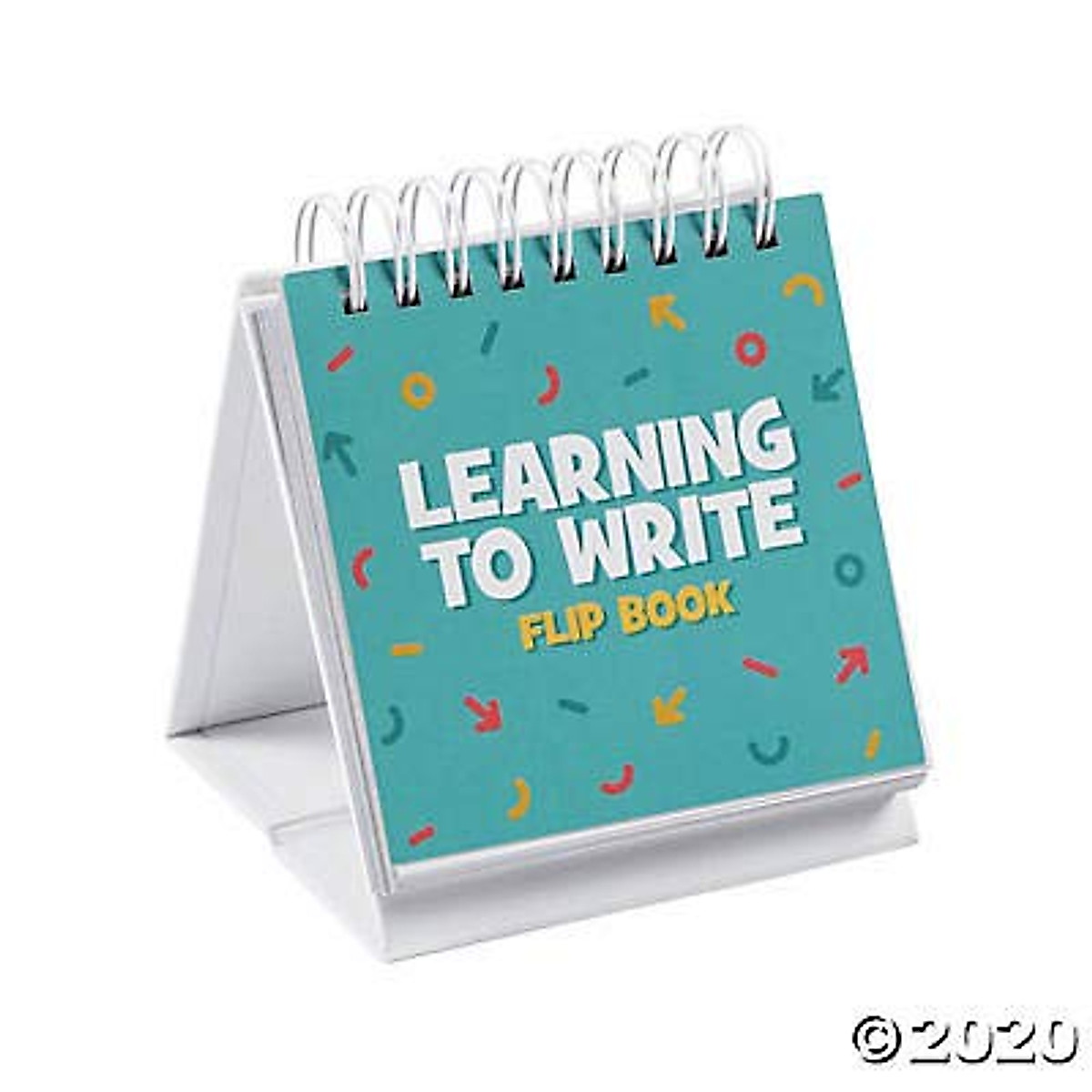 Learning How to Write Alphabet Flip Charts - Set of 6 - Classroom Language and Home Educational Supplies