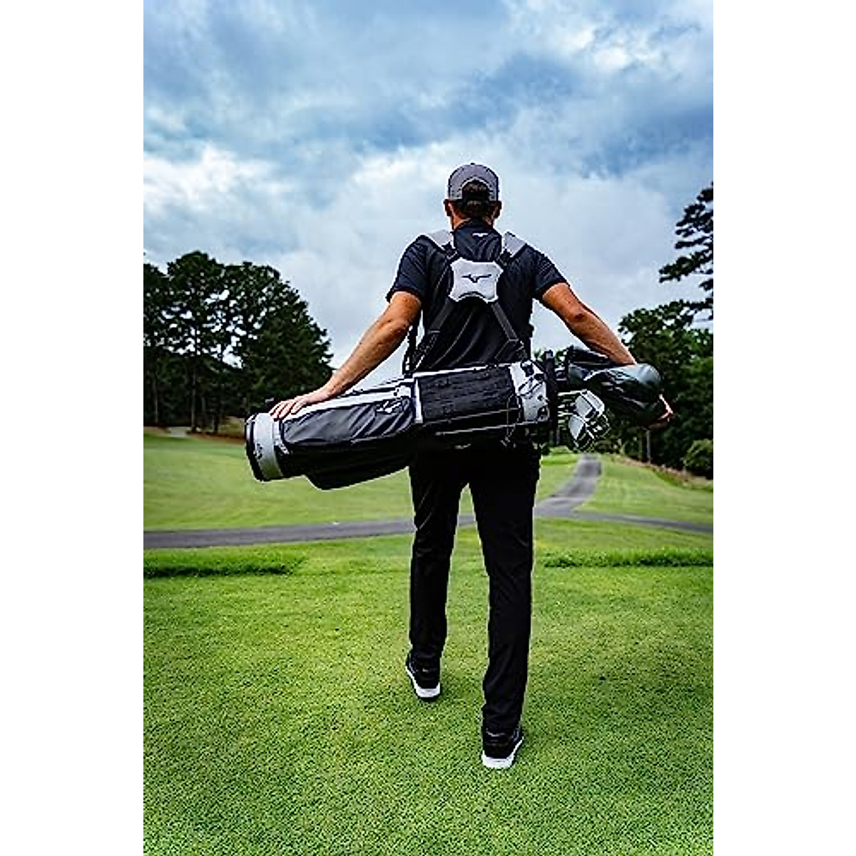 Mizuno BR-D2 Carry Bag, Heathered Grey