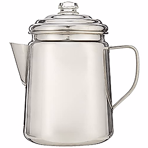 Coleman 12-Cup Stainless Steel Coffee Percolator