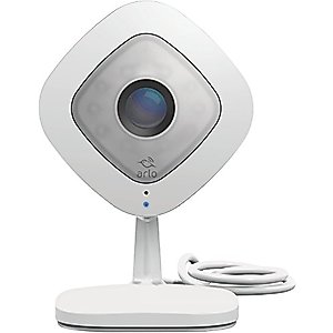 Arlo (VMC3040-100NAS) Q – Wired, 1080p HD Security Camera | Night Vision, Indoor Only, 2-Way Audio | Cloud Storage Included | Works with Alexa (VMC3040), White
