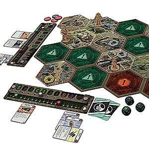 Fallout The Board Game (Base) | Strategy | Apocalyptic Adventure Game for Adults and Teens | Ages 14 and up | 1 to 4 Players | Average Playtime 2-3 Hours | Made by Fantasy Flight Games