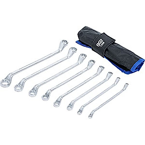 BGS 1209 | Double Ring Spanner Set | offset | 6 x 7-20 x 22 mm | 8 pcs.