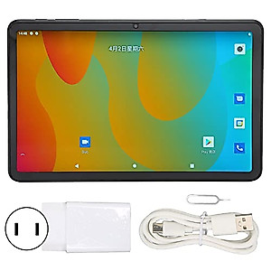 LBEC 10.4 HD Tablet, Tablet PC Resolution 2000x1200 5G2.4G Dual Band Octa Core 8GB RAM 1300:1 Contrast Ratio for Gaming 11 for Video (US Plug)