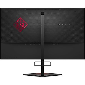 HP New OMEN X 27 240Hz Gaming Monitor, QHD 2560 x 1440p, Black, AMD Radeon FreeSync 2 HDR, HDR, DCI P3 + HDMI Cable