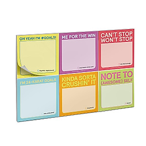 Knock Knock Im So Goals Sticky Packet Set