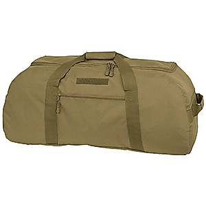 Mercury Tactical Gear Code Alpha Giant Convertible Duffel Bag with Backpack Straps, Basic, Coyote Brown, One Size