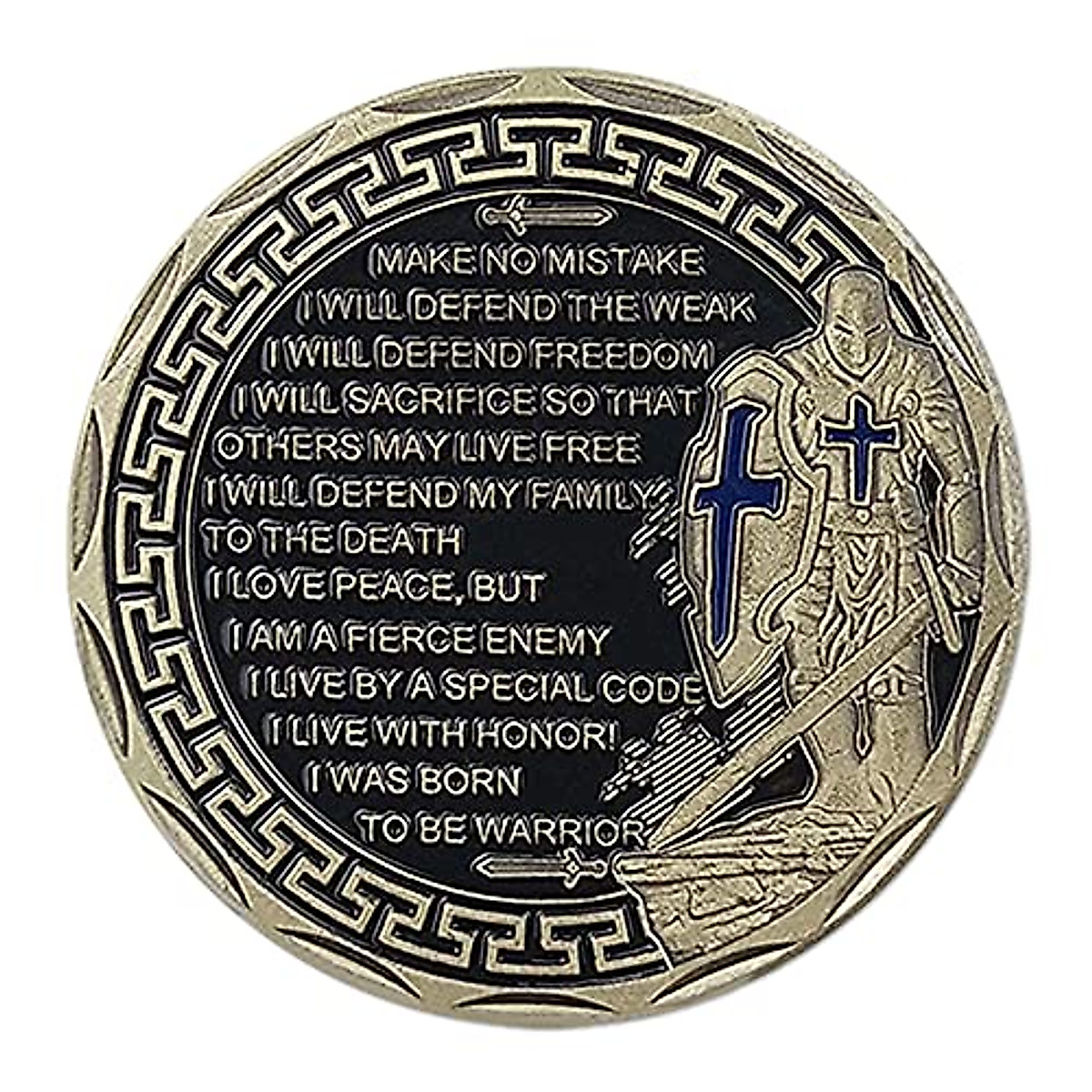 U.S Police Officers Challenge Coin Prayer Thank You Coins