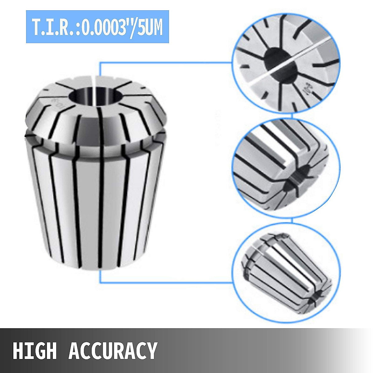 OrangeA 25 Pcs Collet Set ER32 Collet Chuck 1/16 inch-3/4 inch Holder Spring Collet Set for CNC Engraving Machine & Milling Lathe Tool (ER32)