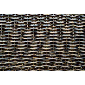 Tortuga Outdoor Bayview Patio Rocking Chair, 35 1/2'' D x 28'' W x 40 1/2'' H, Pecan