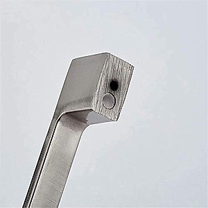 LMZJLU 10-Pack Cabinet Drawer Pulls Bathroom Cabinet Hardware Drawer Pulls Brushed Nickel Kitchen Hardware for Cabinet Bar Handle Pull - 128mm/ 5.04'' Hole Centers