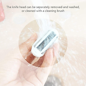 Electric Lady Shaver Bikini Trimmer, Wet & Dry Rechargeable Cordless Painless Electric Razor for Women, LED Display Razor for Legs Underarms (White)