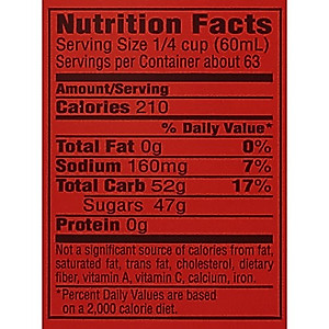 Mrs. Butterworth's Original Thick and Rich Pancake Syrup, Maple Flavored Syrup for Pancakes, Waffles and Breakfast Food, 248 Fl Oz Bottle