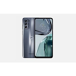 Motorola Moto G62 Dual-SIM 128GB ROM + 4GB RAM (GSM Only | No CDMA) Factory Unlocked 5G Smartphone (Midnight Gray) - International Version