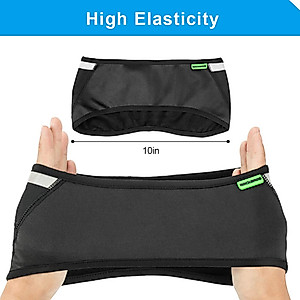 ROCKBROS Fleece Ear Warmers Headband Men Women for Running Cycling Biking Warm Ski Ear Band for Winter Cold Weather