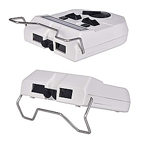 Digital PD Meter, Optical Digital Pupilometer with LCD Display Optical PD Meter (White)