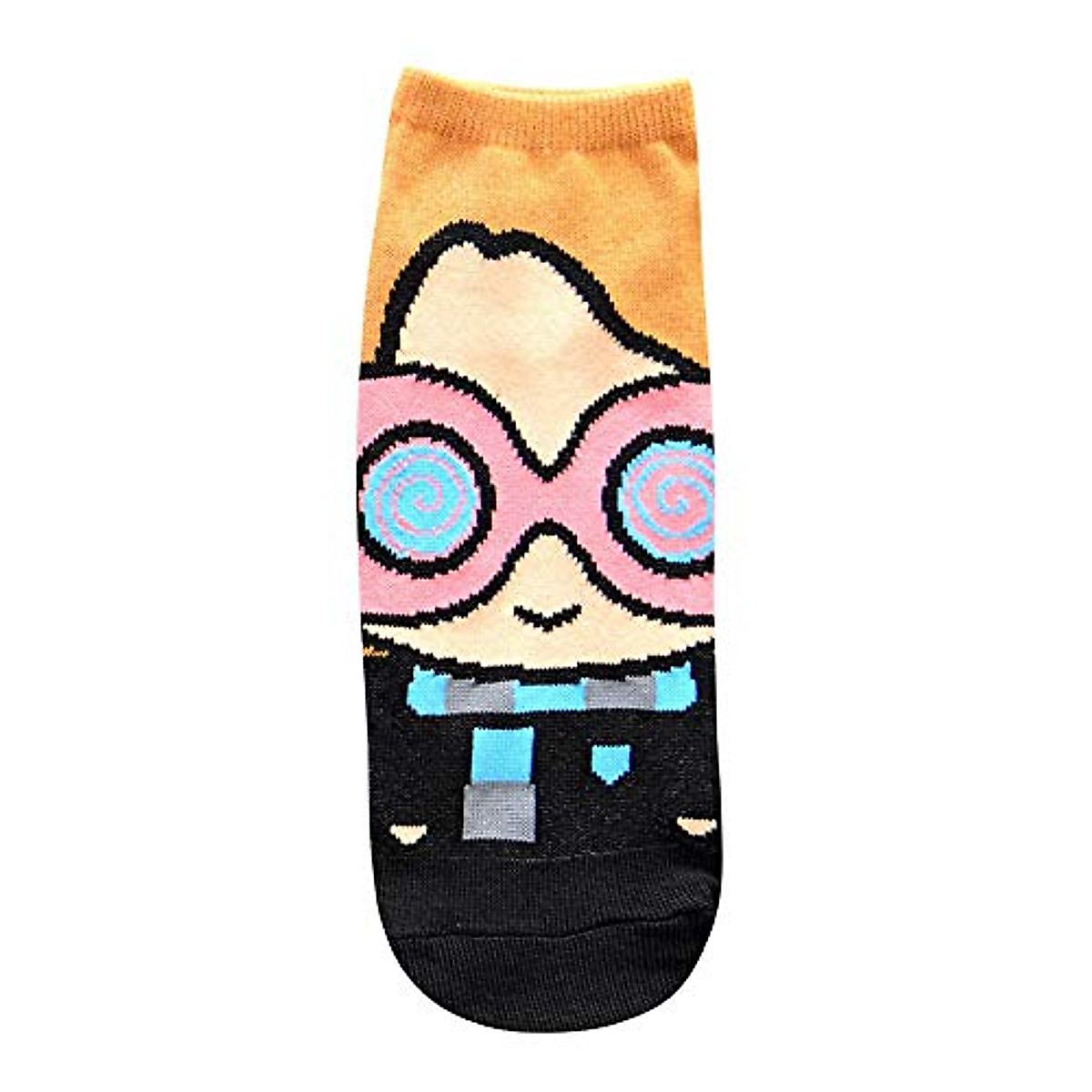 Harry Potter Cute Chibi Character Art Juniors/Womens 5 Pack Ankle Socks