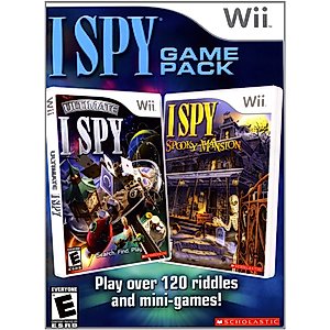 Ultimate I Spy/I Spy Spooky Mansion - Game Pack - Nintendo Wii (Renewed)