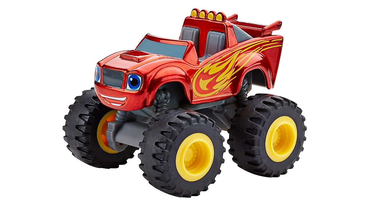 Collectible Metallic Blaze Monster Truck by Fisher-Price