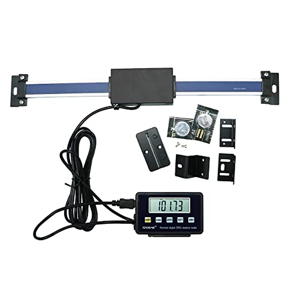 0-200mm/8''Digital Readout Linear Scale, Accurate Digital Remote LCD,for Milling Machine Lathes