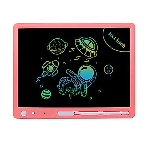 DIGGTORRE LCD Writing Tablet for Kids - 10 Inch Colorful Screen Drawing Tablet, Erasable Reusable Drawing Pads, Educational Toy for 3 4 5 6 7 8 Years Old Boys Girls Gift