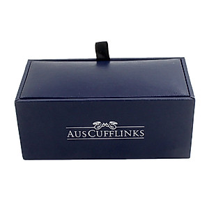 Gold Cuff Links | Gold Knot Cufflinks for Men | Golden Link Cufflinks | Premium Cuff Links | Husband Present