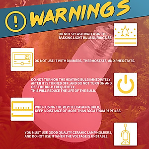 LUCKY HERP Infrared Heat Lamp 100W 2 Pack，Reptile & Amphibian Basking Spot Light Bulbs, Red Heat Lamp Bulbs for Reptiles, Bearded Dragon, Turtle, Lizard, Snake, Chicken