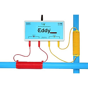 EDDY Inductive No Salt Water Softener Alternative | Electronic Water Descaler for Whole House | Reduces Limescale | Electromagnetic Water Conditioner