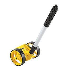ROLATAPE RT204 Dual 4-inch Measuring Wheel , Yellow