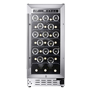 SPT WC-3302US 33-Bottle Under-Counter Wine Cooler Commercial Grade