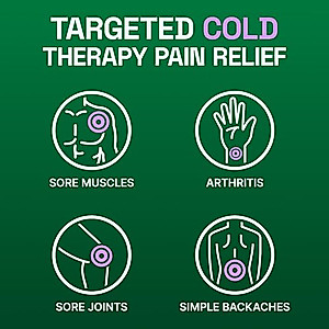 Biofreeze Overnight Pain Relief Roll-On, Arthritis Pain Reliver, Knee & Lower Back Pain Relief, Sore Muscle Relief, Lavender Scent, FSA Eligible, 2.5 FL OZ Biofreeze Menthol Roll-On