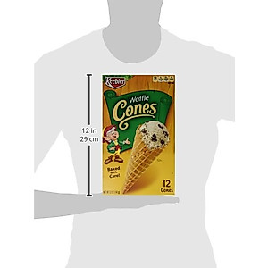 Keebler 12-Count WAFFLE CONES 5oz (2 Pack)