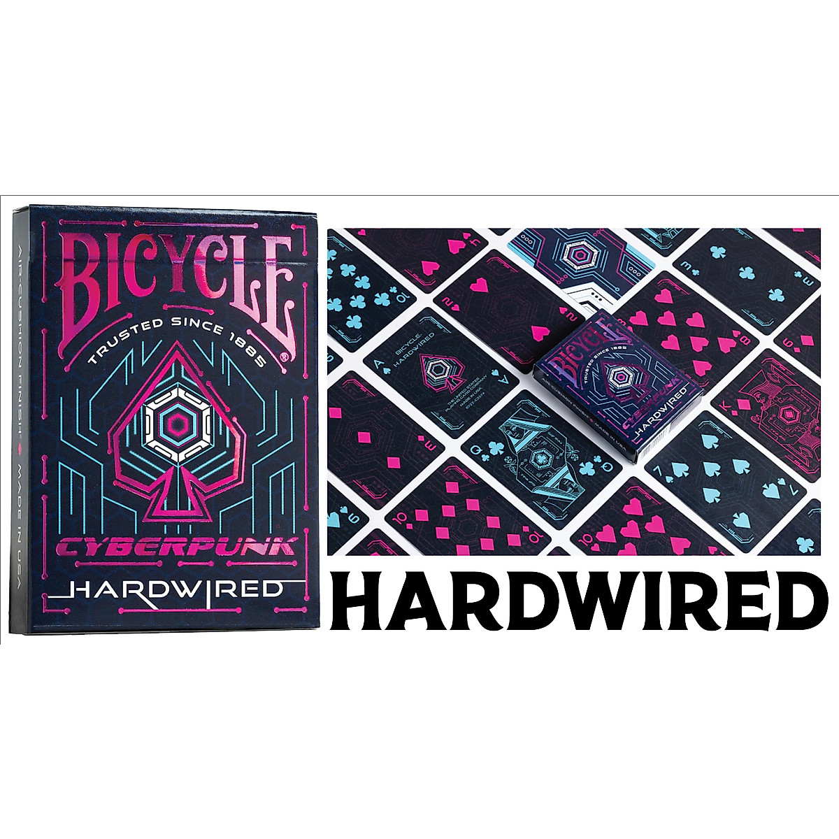Bicycle Collector's Edition: 6-Deck Bundle Featuring Dark Mode, Fyrebird, Sea King, Hypnosis, Mystical and Bicycle Hardwired Playing Cards