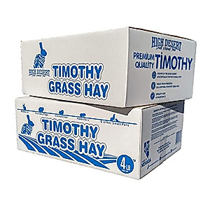 High Desert 2nd Cutting Timothy Grass Hay for Guinea Pigs, Rabbits, and More Small Animal Pets