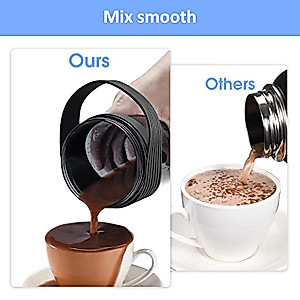 Heinstian Electric Shaker Bottles for Protein Mixes - 24oz Protein Shake Blender Bottle Portable Mixer Cup for Milk Coffee Shakes - USB Rechargeable - Made with Tritan - BPA Free(black)