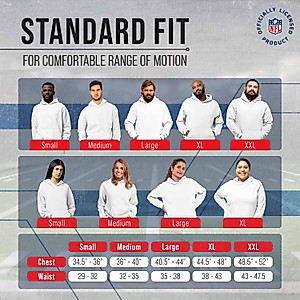 Team Fan Apparel NFL Adult Gameday Hooded Sweatshirt - Poly Fleece Cotton Blend - Stay Warm and Represent Your Team in Style (Pittsburgh Steelers - Black, Adult Large)