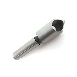 Taytools 467252 4 Piece 82 Degree Single Zero Flute Countersink Chamfering Tool Set in Wooden Box