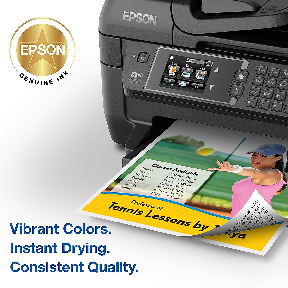 EPSON T220 DURABrite Ultra -Ink Standard Capacity Color Combo Pack (T220520-S) for select Epson Expression and WorkForce Printers